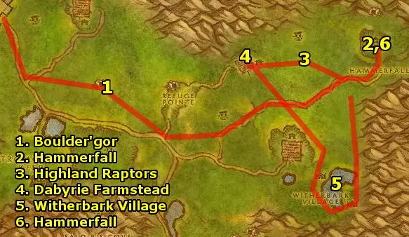 Ding80's Horde Arathi Highlands Guide Level 33 Ding80's Horde Arathi Highlands Guide Level 33